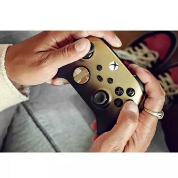 Microsoft | Video Games & Consoles | Gold Shadow Xbox Series Xs ...